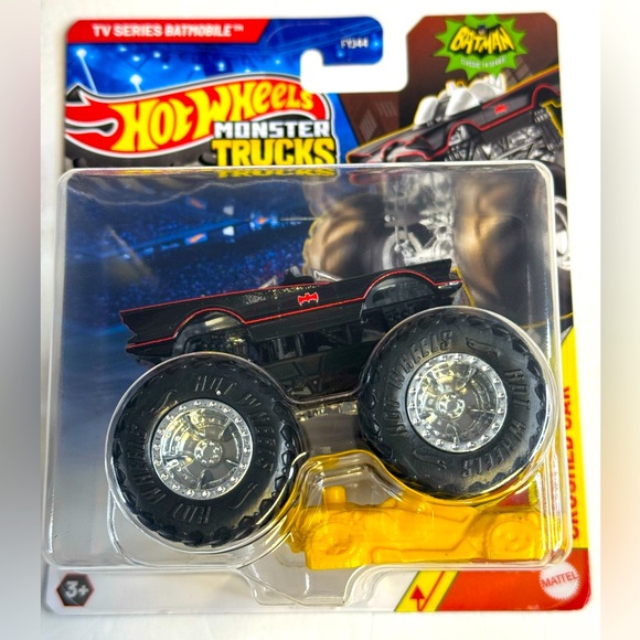 Mattel | Other | Hot Wheels Monster Trucks Tv Series Batmobile | Poshmark
